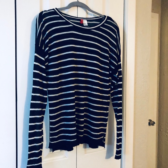 Divided | Sweaters | 325 Light Knit Long Sleeved Striped Sweater | Poshmark